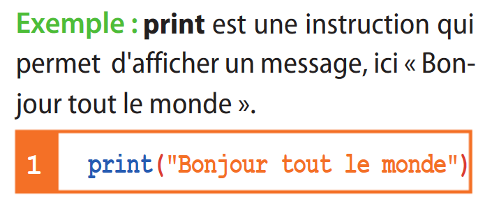 Programmer en Python - Écrire un programme